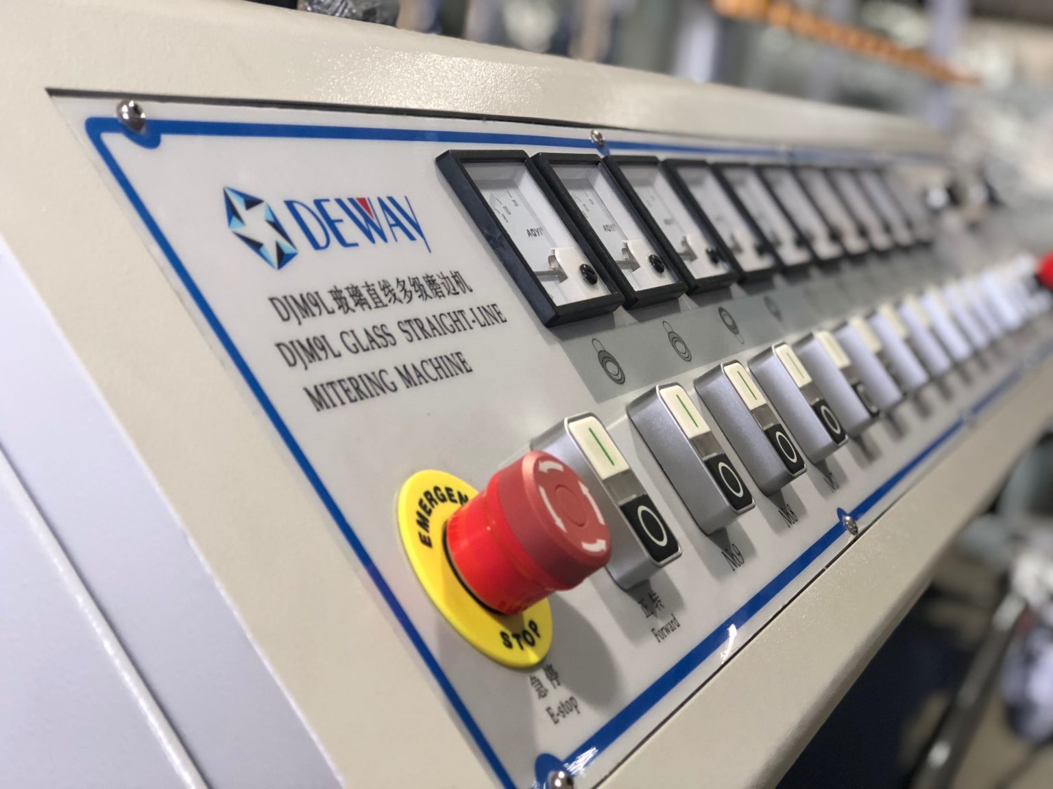 Polishing Machine DJM9L 9 Spindle Flat Edger & Variable Miter Machine ...